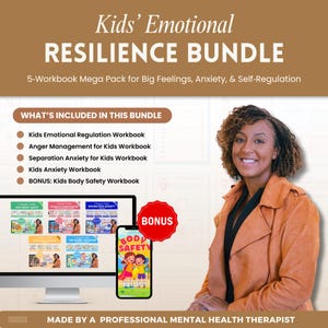 Kids Emotional Regulation Mega Bundle Toolkit, All in One Child Therapy ...