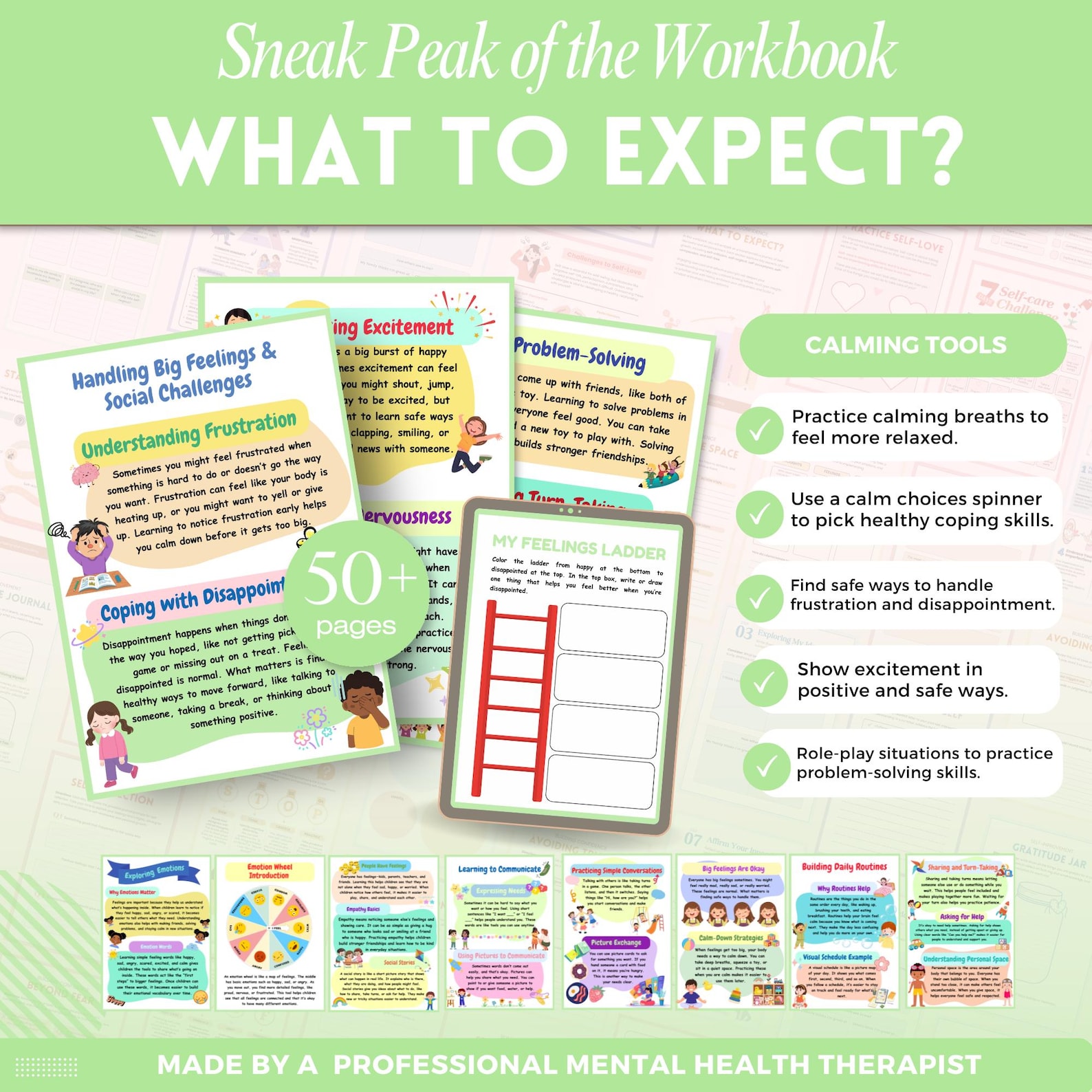 Kid's Autism Mega Bundle Workbook, for Therapist, Parents, School ...