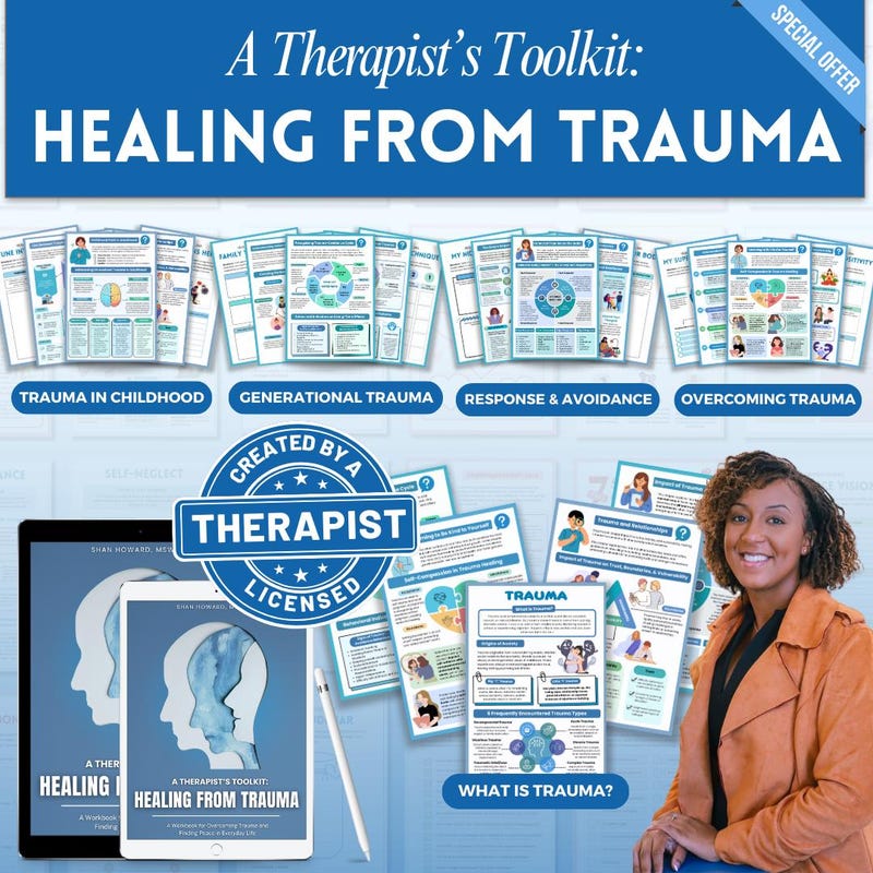 Trauma Workbook - Etsy