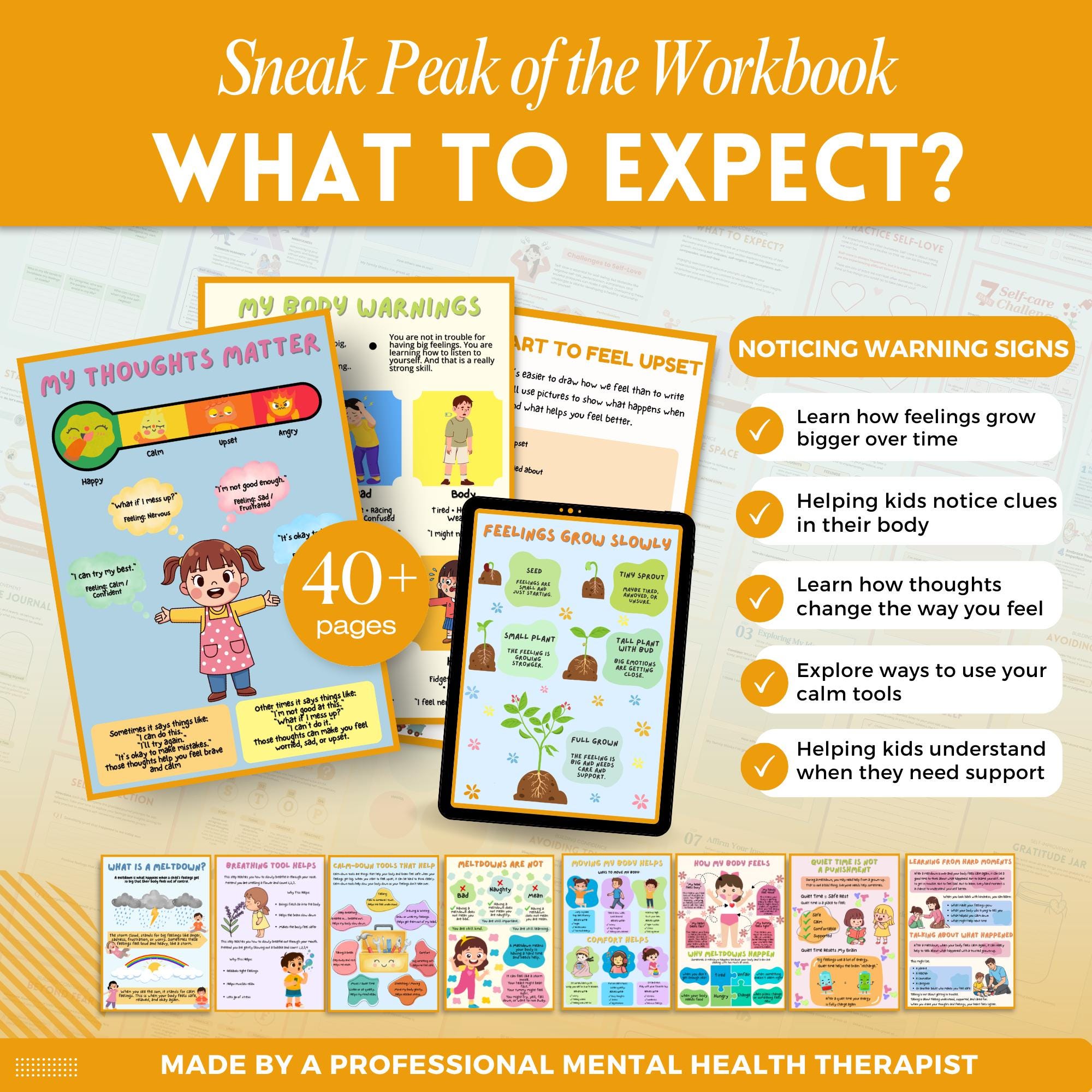 When Big Feelings Explode Workbook Mega Bundle, Meltdown Workbook ...