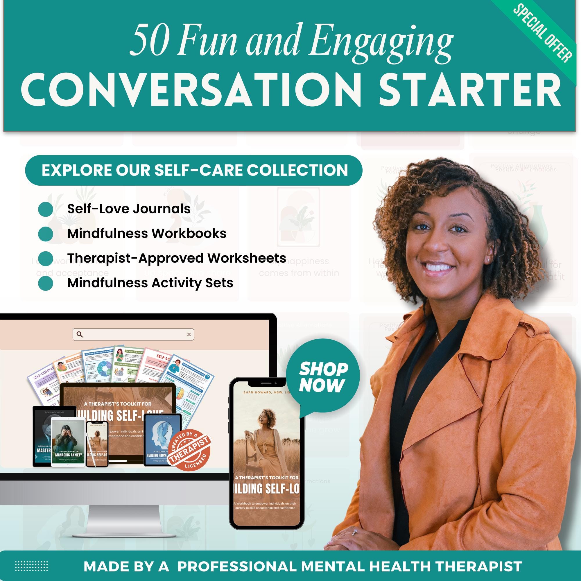 Conversation Starters: 50 Cards, Ice Breaker, Group Therapy ...