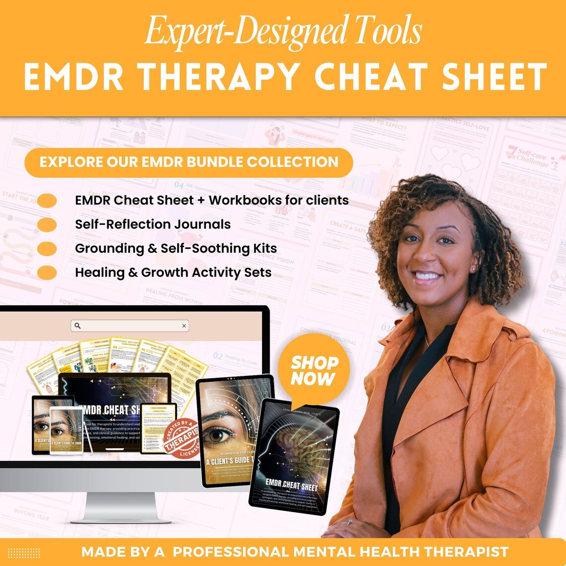 EMDR Client Workbook Mega Bundle, Client Handouts, Therapy Worksheets ...