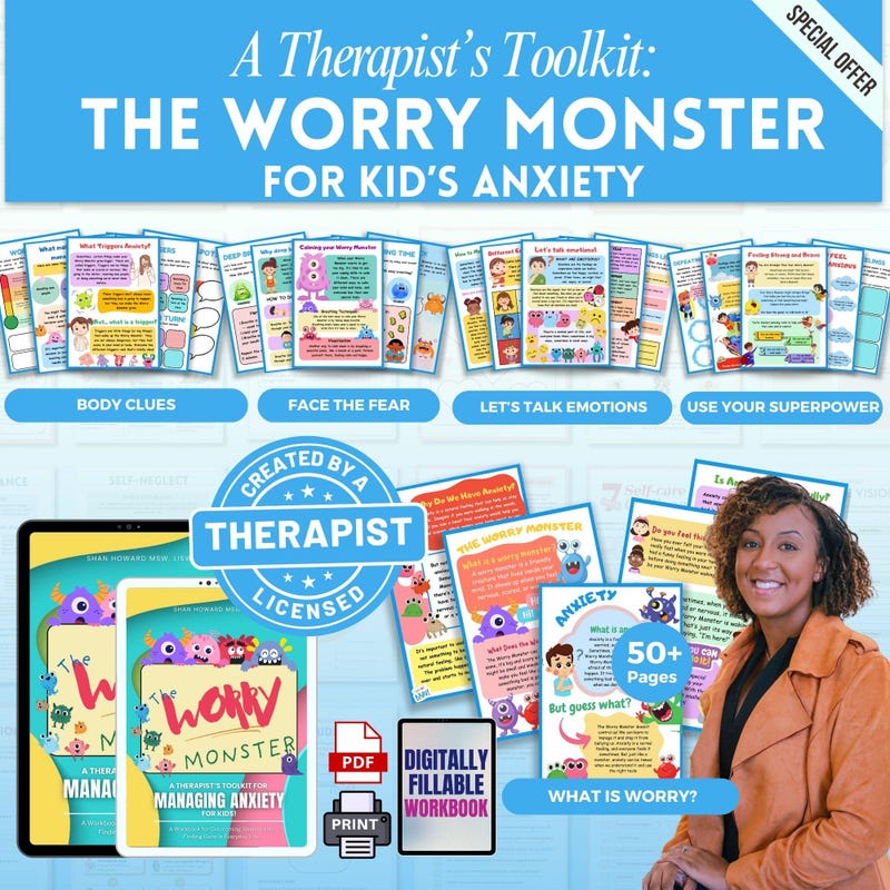 Worry Monster - Etsy