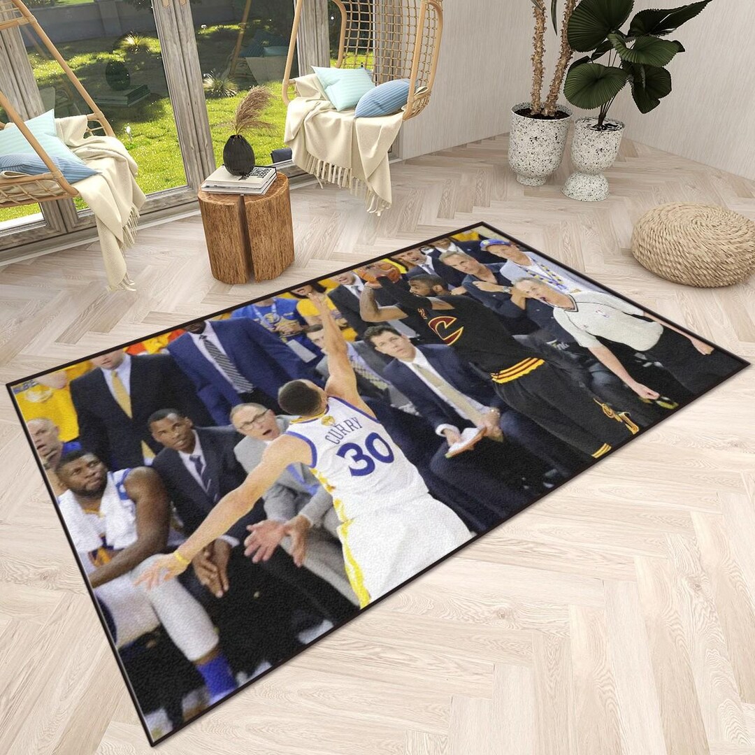 Kyrie Irving Game 7 Shot Room Rug - Etsy