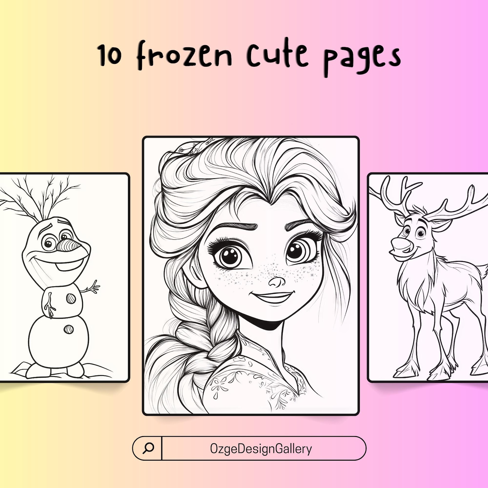 Printable Elsa Coloring Pages for Kids - 10 Fun & Engaging Coloring ...