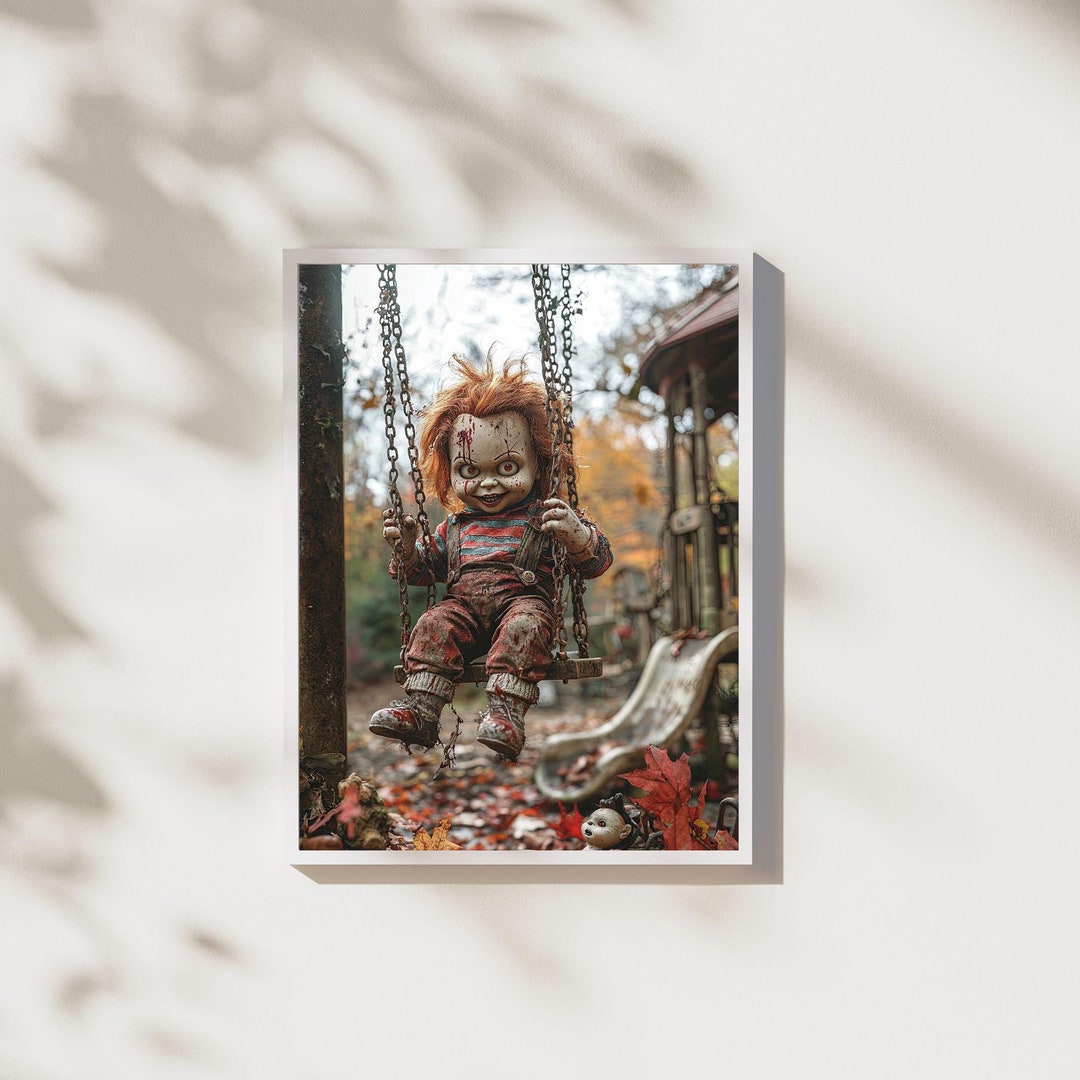 Digital Chucky Poster | High Resolution Chucky Art Print | Instant ...