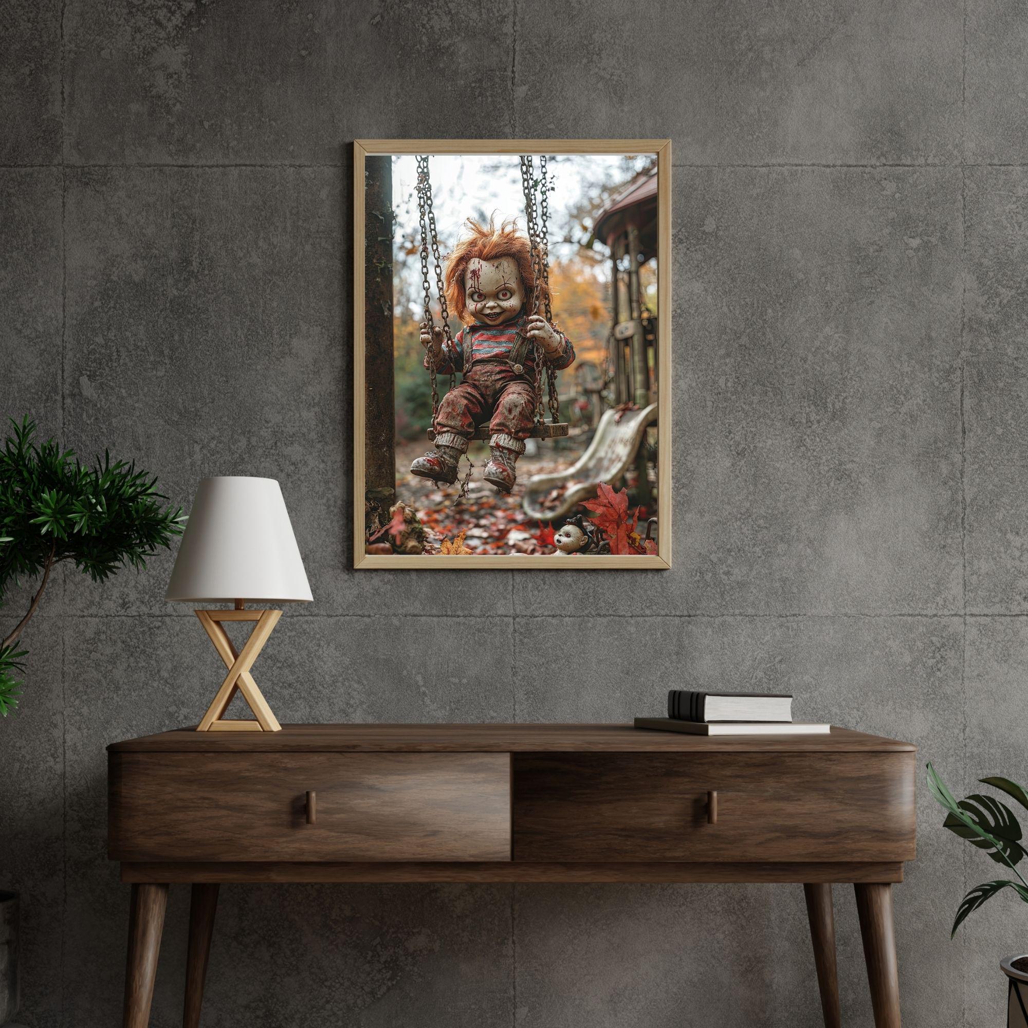 Digital Chucky Poster | High Resolution Chucky Art Print | Instant ...