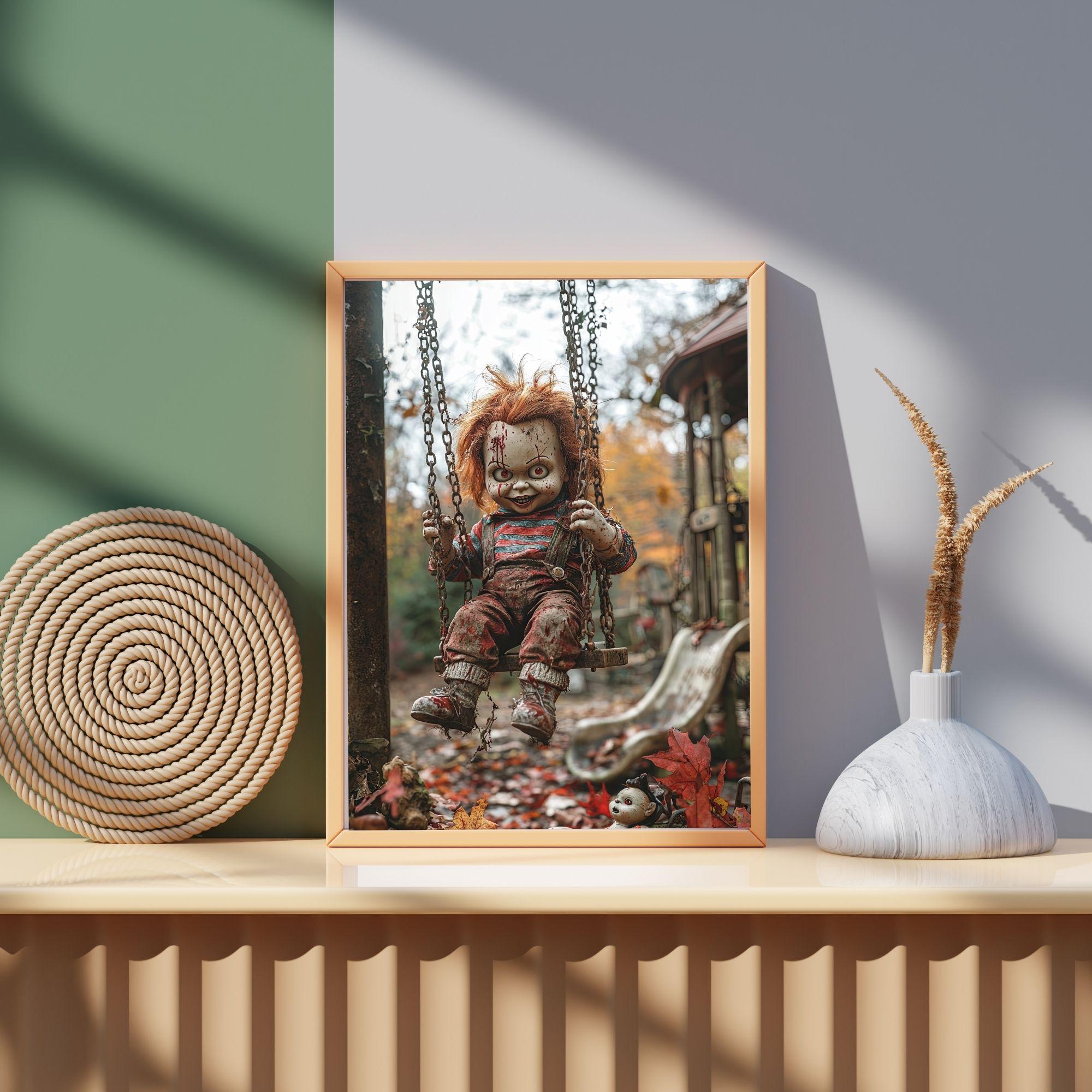 Digital Chucky Poster | High Resolution Chucky Art Print | Instant ...