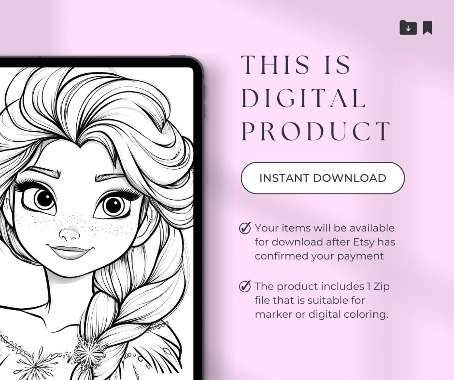 Printable Elsa Coloring Pages for Kids - 10 Fun & Engaging Coloring ...