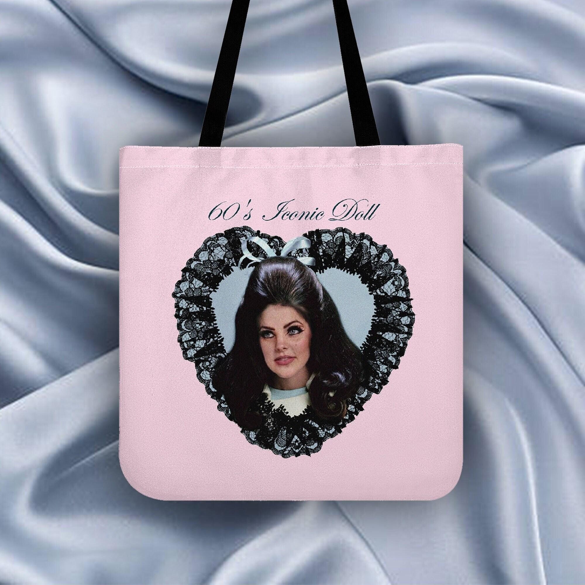 Priscilla Presley Coquette Tote Bag Old Hollywood 60s Celebrity Icon ...