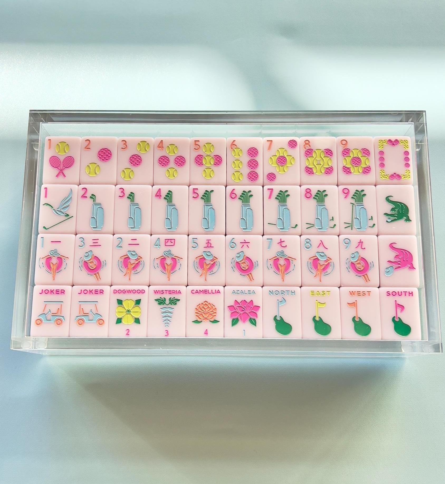 Mahjong Tile Set, Country Club Edition BACK IN STOCK! - Etsy