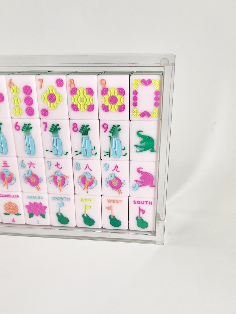 Mahjong Tile Set, Country Club Edition BACK IN STOCK! - Etsy