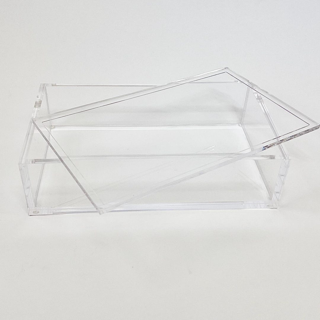 Mahjong Acrylic Display Box With Lid, 8mm Thick - Etsy
