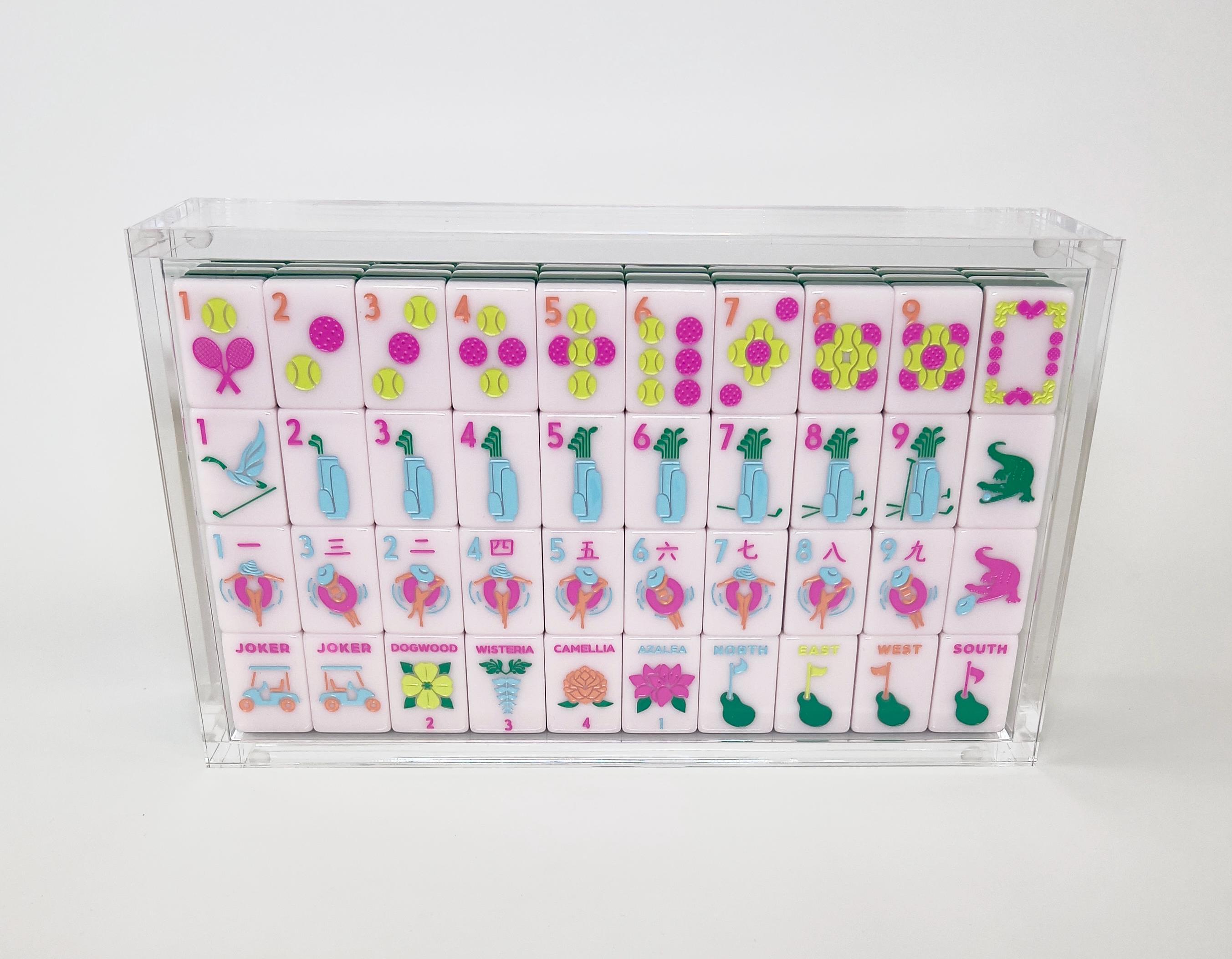 Mahjong Tile Set, Country Club Edition BACK IN STOCK! - Etsy
