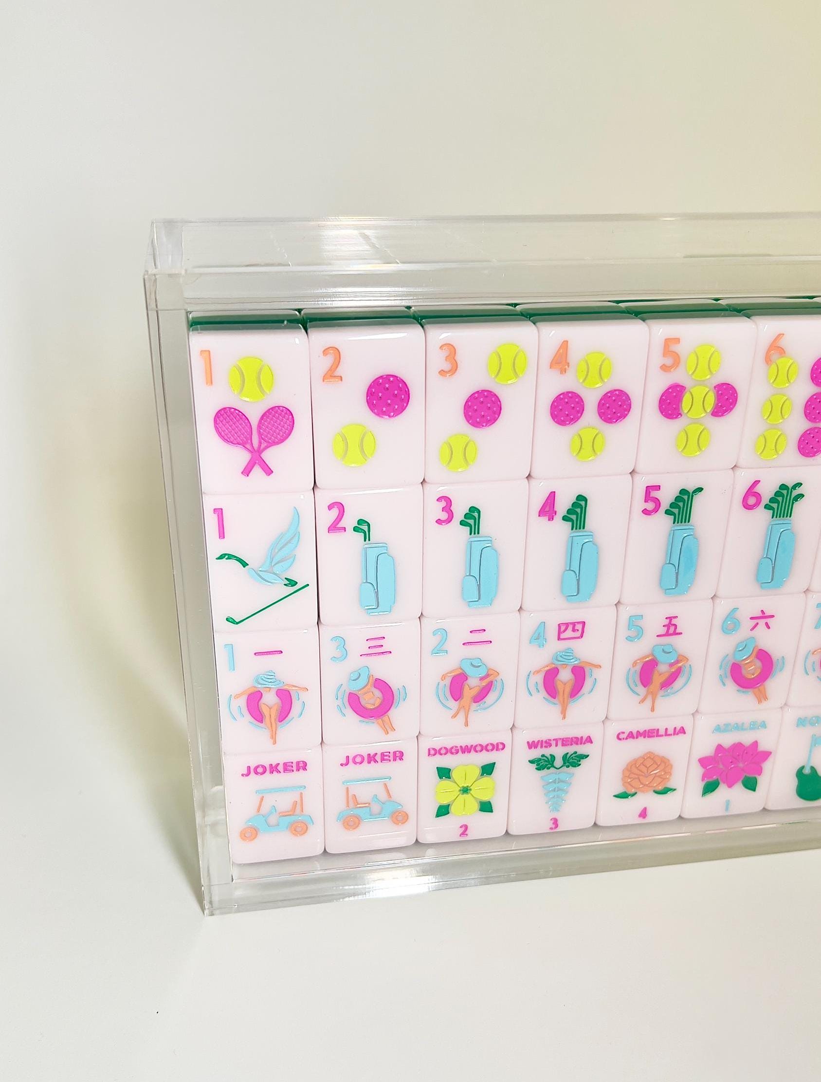 Mahjong Tile Set, Country Club Edition BACK IN STOCK! - Etsy