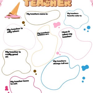 Candy Land Themed Teacher & Staff Appreciation Week Packet Canva ...