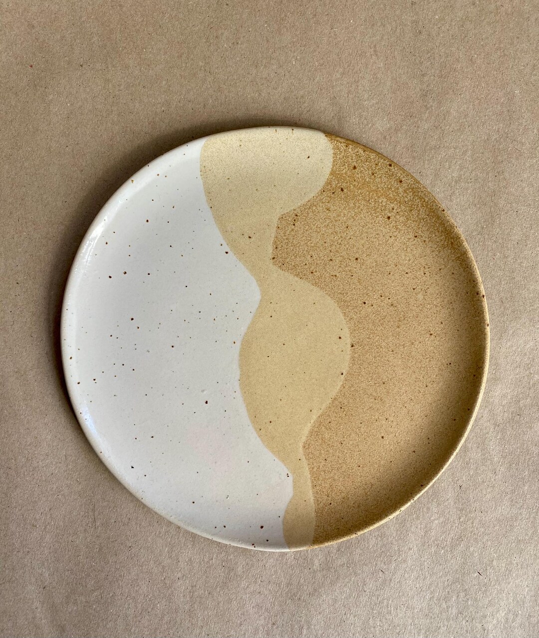 Handmade Ceramic Plates | Beige Kitchen Dinnerware Set - Etsy