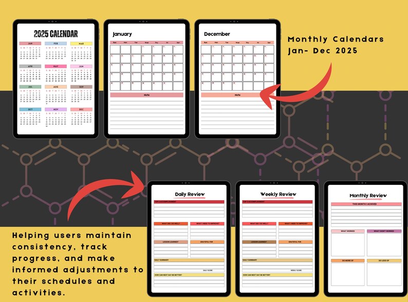 2025 Editable Teacher Planner - Printable and Canva Template - 60 ...