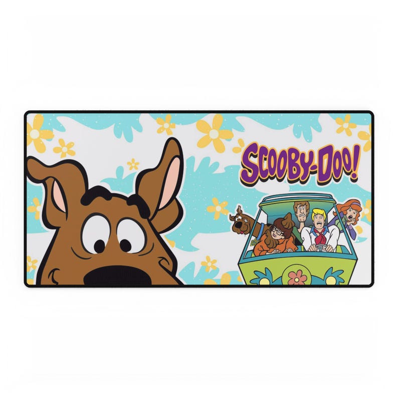 Scooby-doo Desk Mat - Fun Office Decor, Gaming Mouse Pad, Cartoon ...