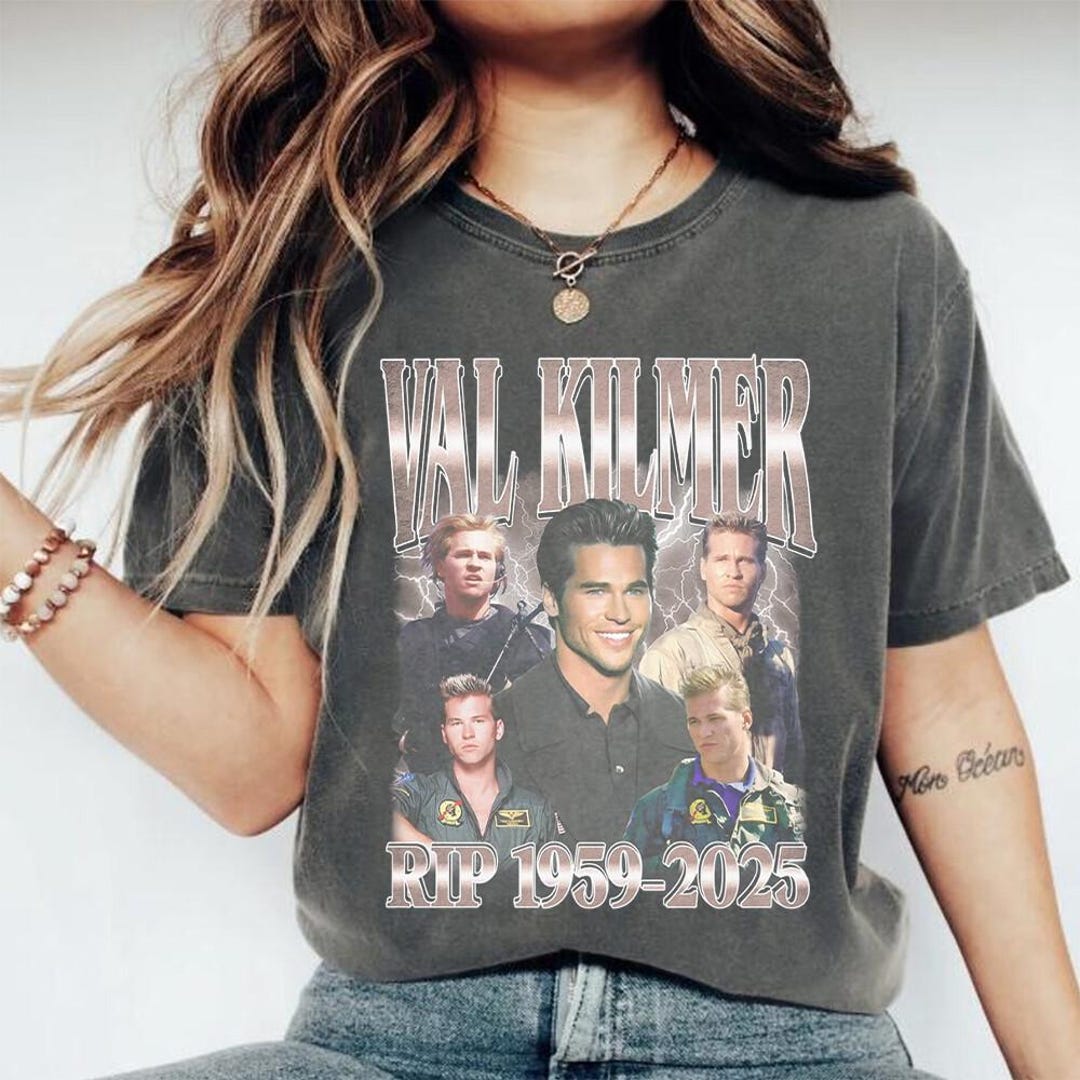 Comfort Colors Rip Val Kilmer Vintage Unisex Shirt, Thank You for the ...