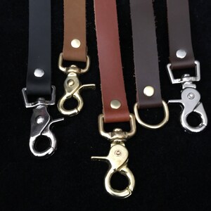 Purse Strap Extender, Genuine Leather Bag Strap Lengthener, 3/4 Inch ...