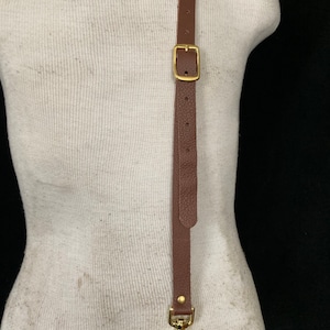 Purse Strap Extender, Genuine Leather Bag Strap Lengthener, 3/4 Inch ...