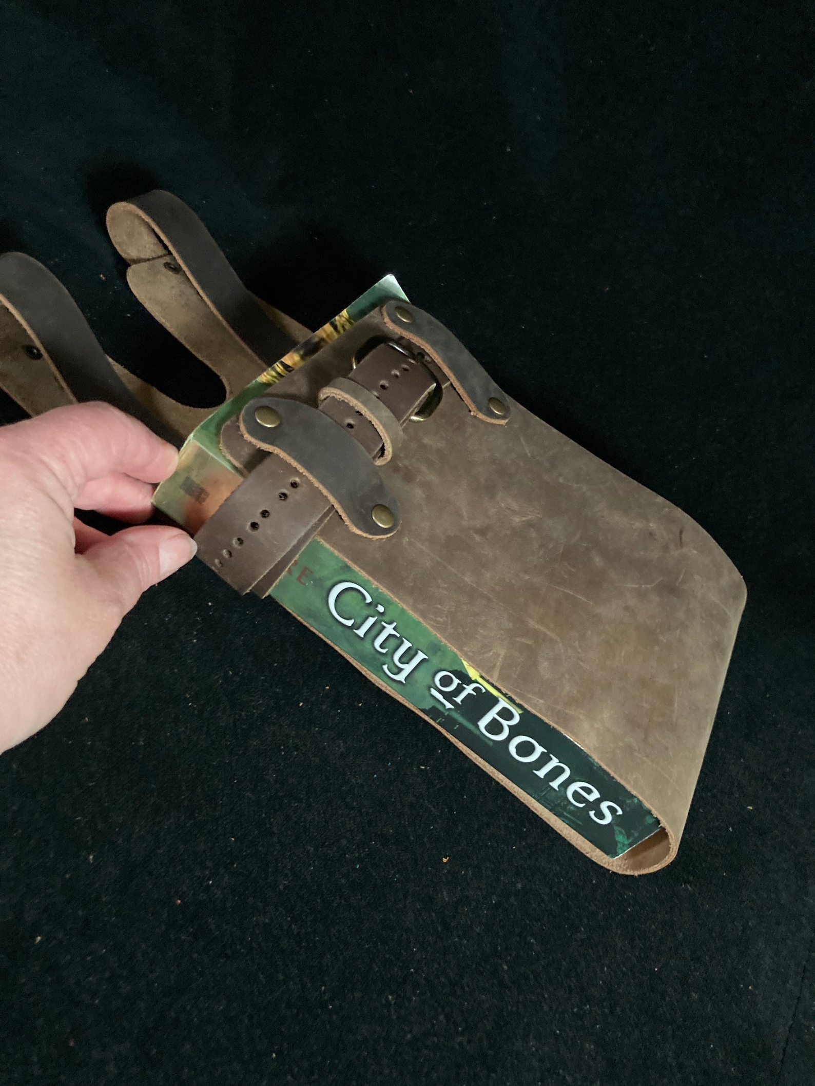 Book Holster Large for Large Trade Paperbacks and Hardcover | Etsy