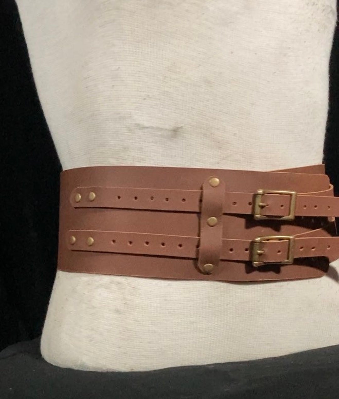 Gladiator Belt, Wide Leather Belt, Barbarian Belt, Real Genuine Leather ...