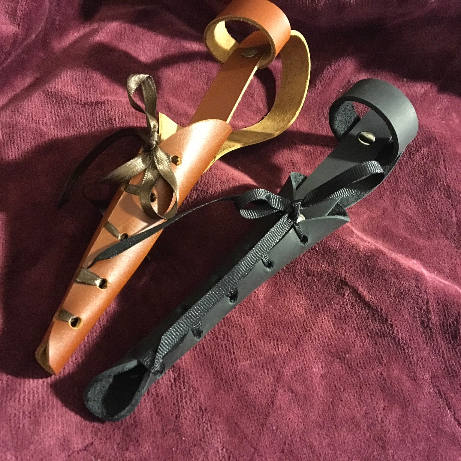 Leather Wand Holster Hang Your Own Wand From Your Belt or - Etsy UK