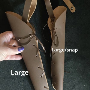 Fan Holster, Belt Holster & Fan, Genuine Leather Fan Sheath, for ...