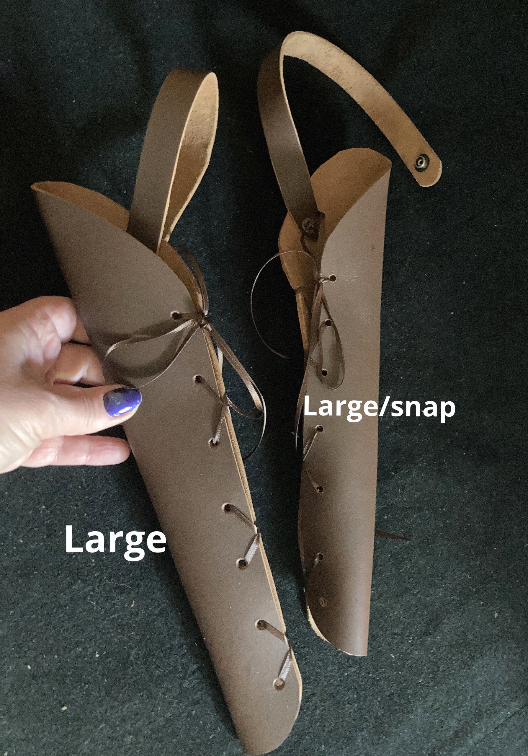 Fan Holster, Belt holster & fan, genuine leather fan sheath, for ...