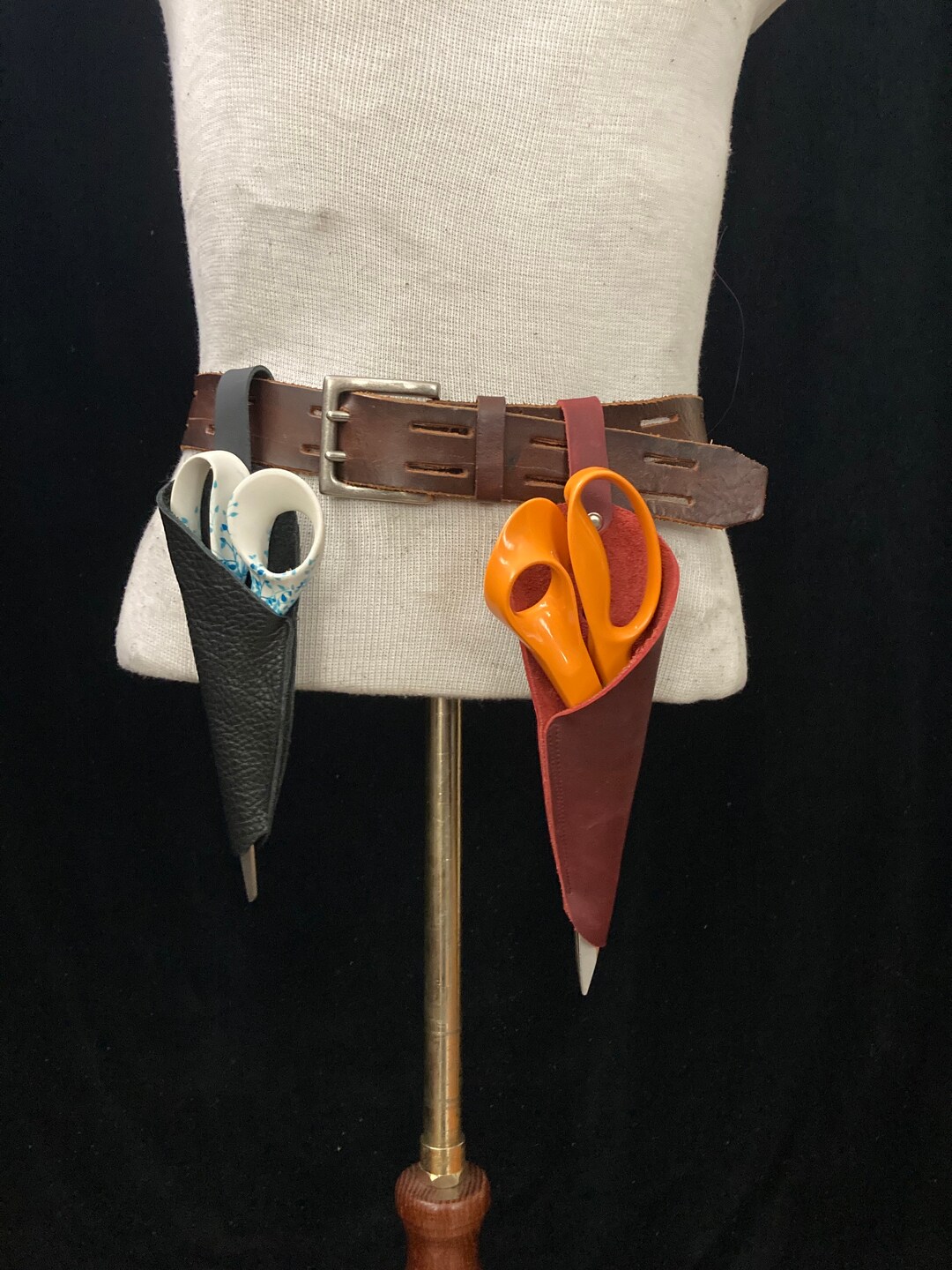 Scissors Belt Holster, Sheers Case, Scissor Holster, Genuine Leather ...