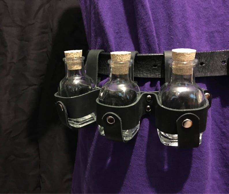 Potion Bottle Holster Witcher Potions Vial Hanging Bottles - Etsy UK