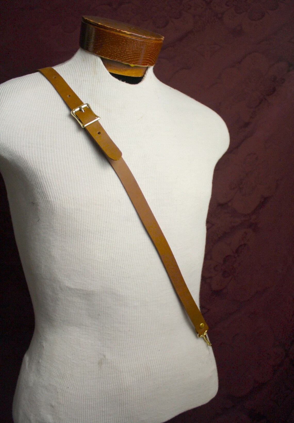 Leather Suspender Single Shoulder Bandolier Browncoat | Etsy