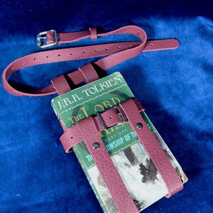 Thigh Book Holster Paperback Book Holster Real Leather - Etsy