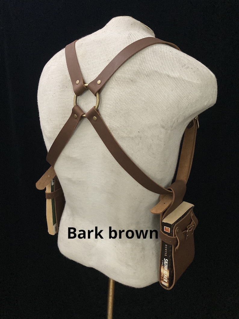 Book Holster Suspender Harness Book Harness Book Holster - Etsy