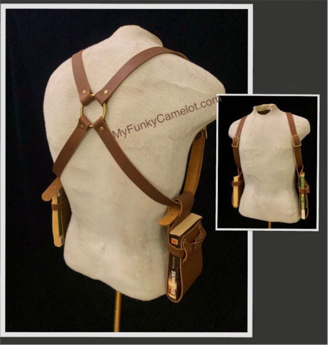 Book Holster Suspender Harness, Book Harness, Book Holster Harness ...