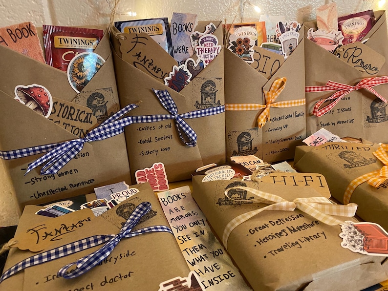 Mystery Book Surprise Personalized Gift for Book Lovers Wrapped Blind ...