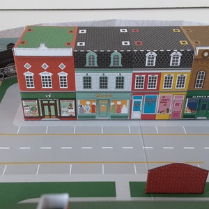 Model Train Layout Printable PDF Paper Craft - Etsy