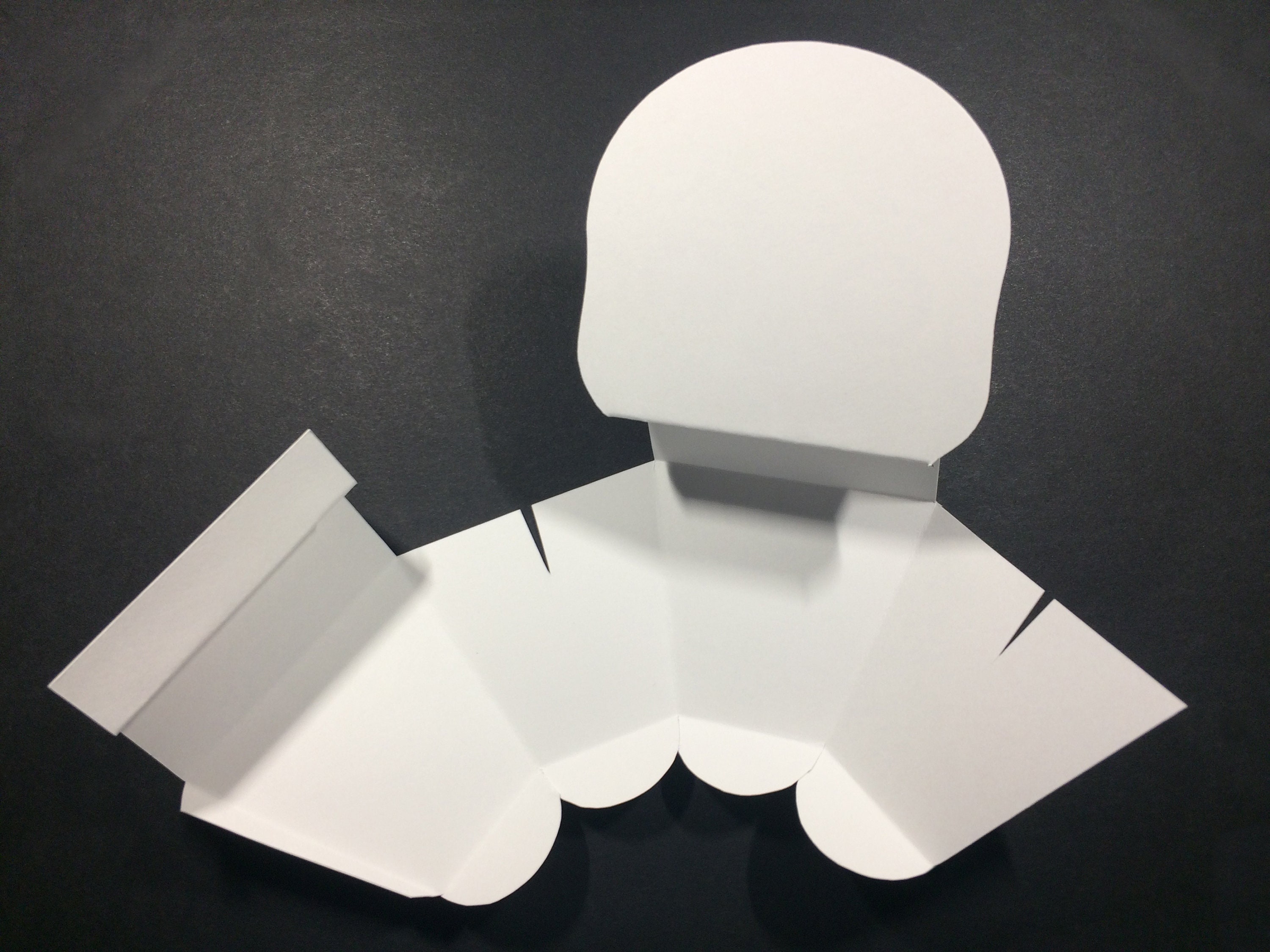 Sugar Skull Day of the Dead Favor Box DIY Printable File Craft