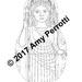 Roman Goddess Juno Coloring Sheet Printable File, Traditional Folk ...