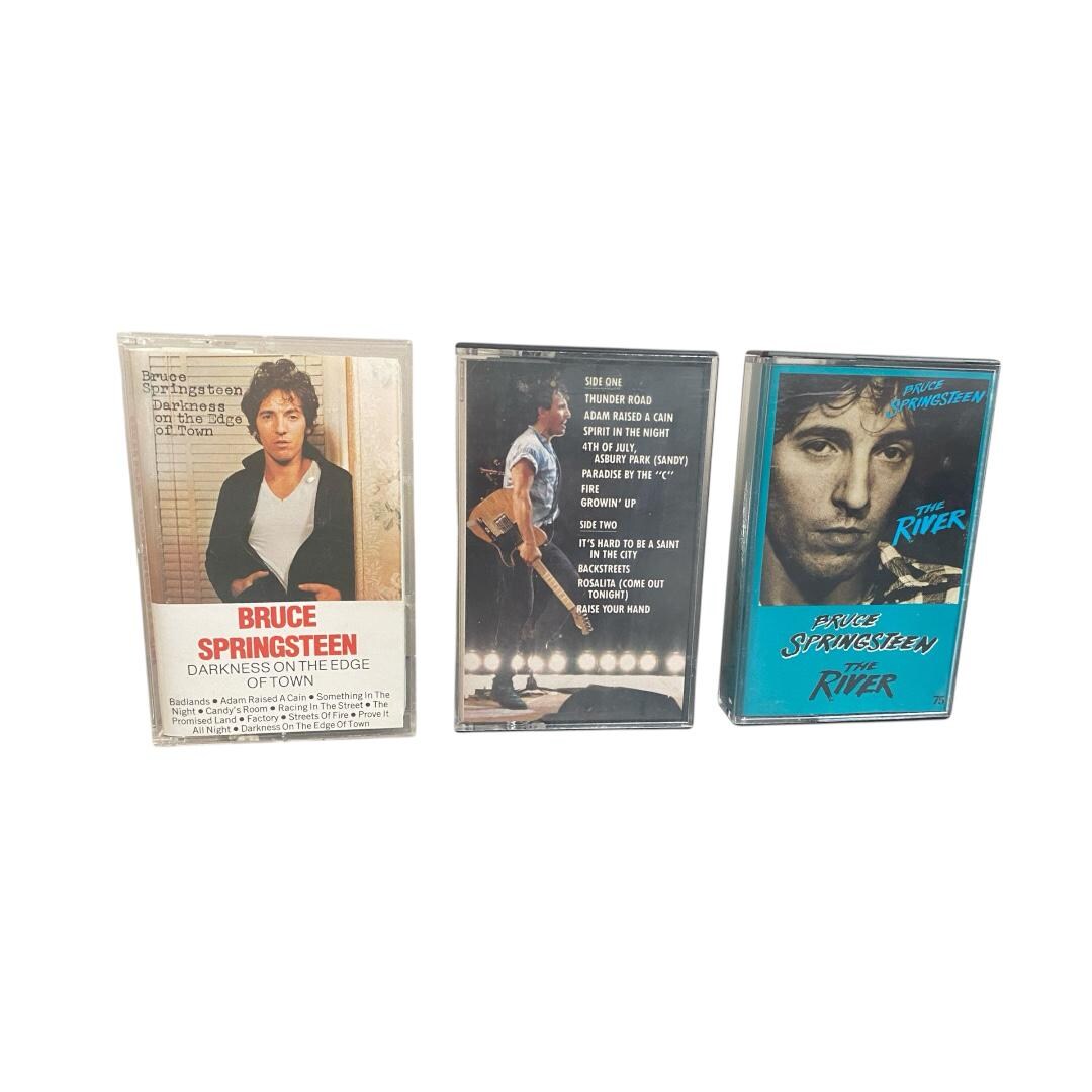 Bruce Springsteen Various Vintage Cassettes, Original 1970/80s Retro ...