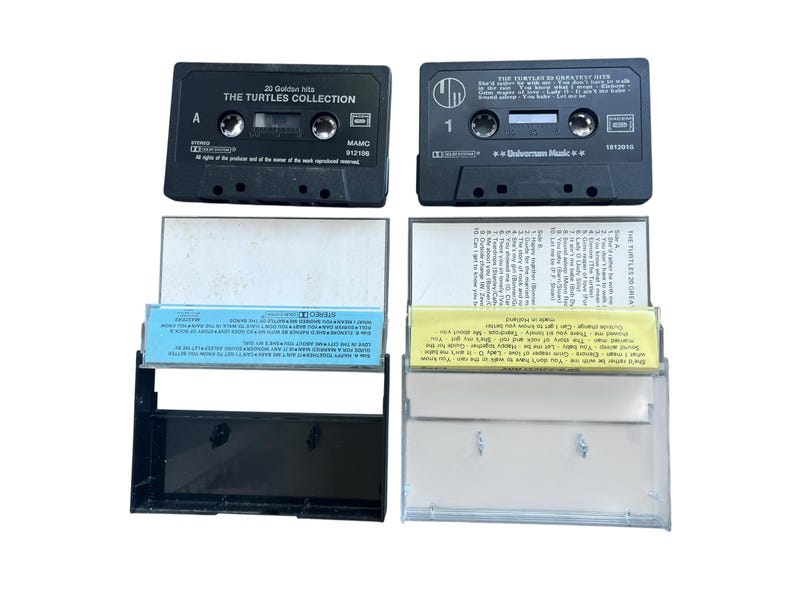 The Turtles Cassette Tape: 1980s Vintage Rock Album, Collectible Music ...