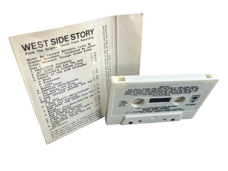 Vintage Film Soundtrack Cassette Tapes: Movie Collectibles - Etsy