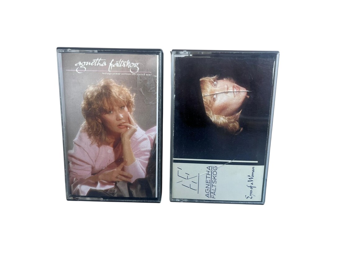 Agnetha Fältskog Rare Vintage 1980s Swedish Pop Cassette Tapes Albums ...