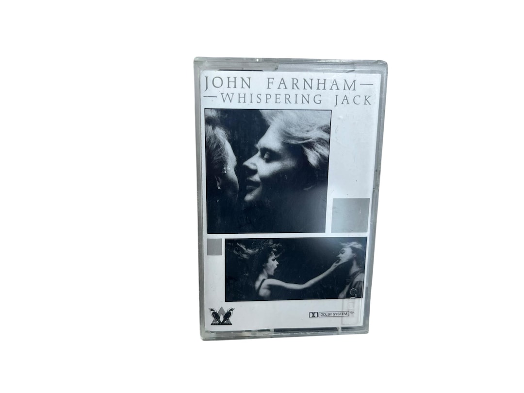 John Farnham Whispering Jack Cassette, Vintage 1986 Australian Album - Etsy