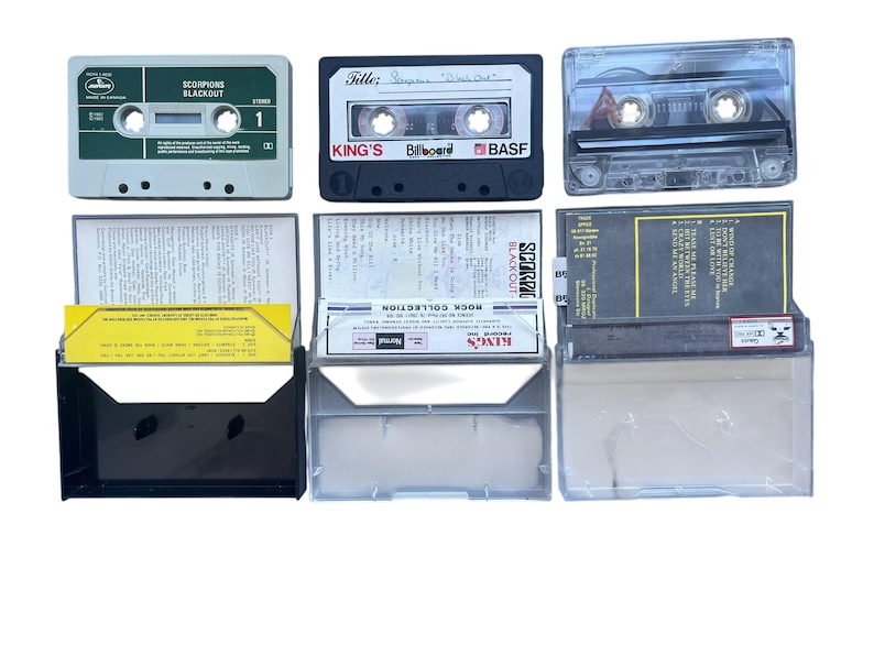 Vintage Scorpions Cassette Tapes: 1980s Rock Albums - Etsy