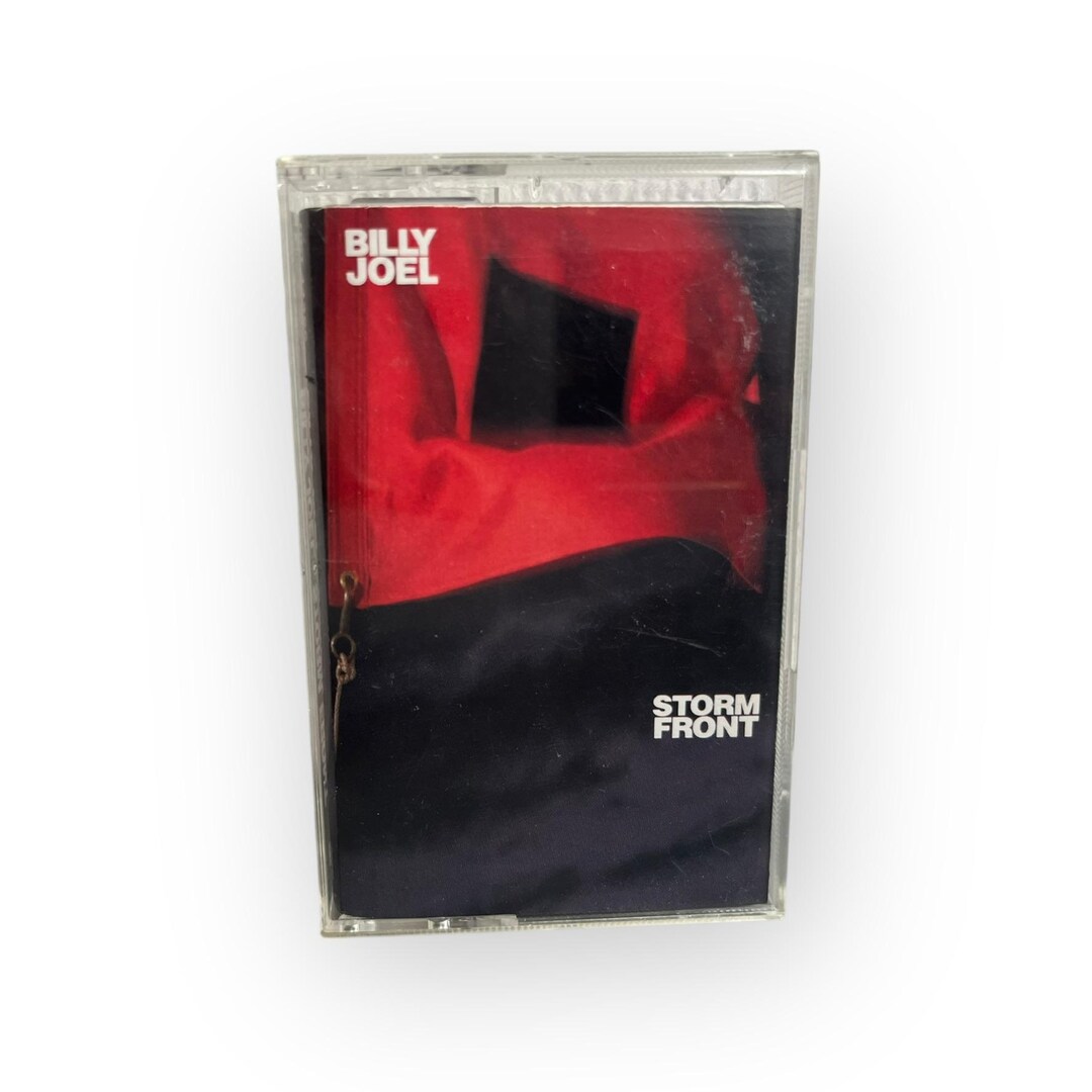 Billy Joel Storm Front Rare Vintage 1989 American Rock Cassette Tape ...