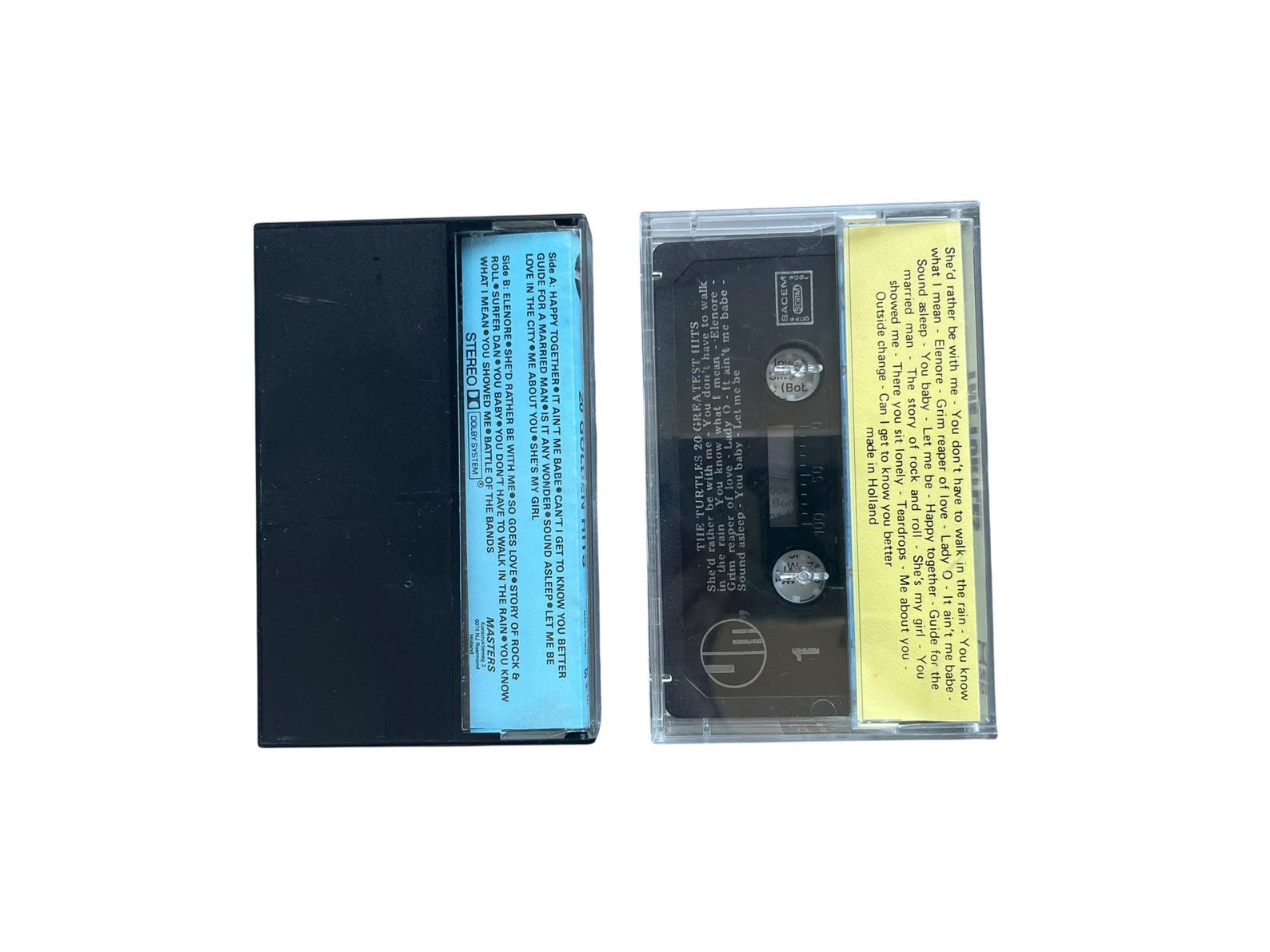 The Turtles Cassette Tape: 1980s Vintage Rock Album, Collectible Music ...