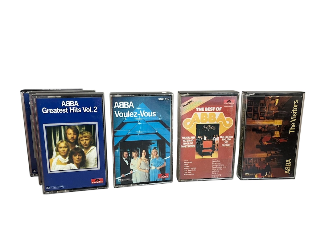 ABBA Rare Vintage 1980s Swedish Classic Pop Cassette Tapes Albums - Etsy
